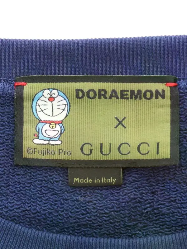Gucci 2010s Doraemon Interlocking G Sweatshirt