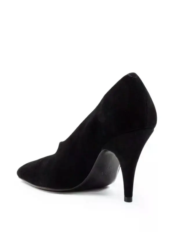 Elena Iachi Square-toe Heeled Pumps - Black