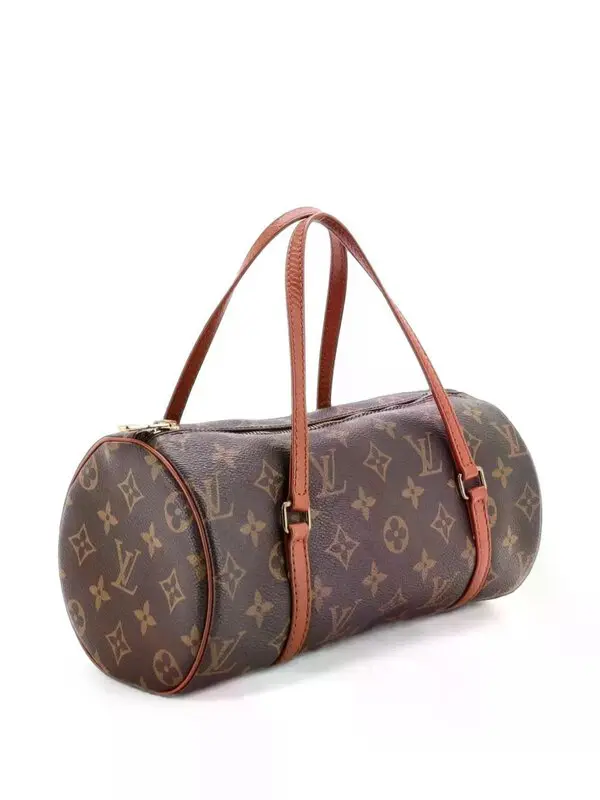 LOUIS VUITTON Papillon Handbag Monogram Canvas 26 Satchel