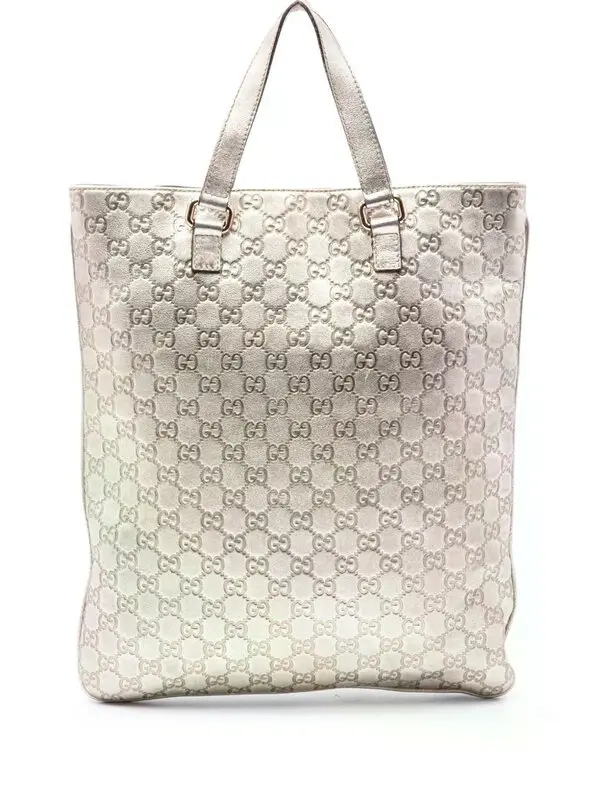 Gucci 2016-2026 Metallic Guccissima Tote Bag