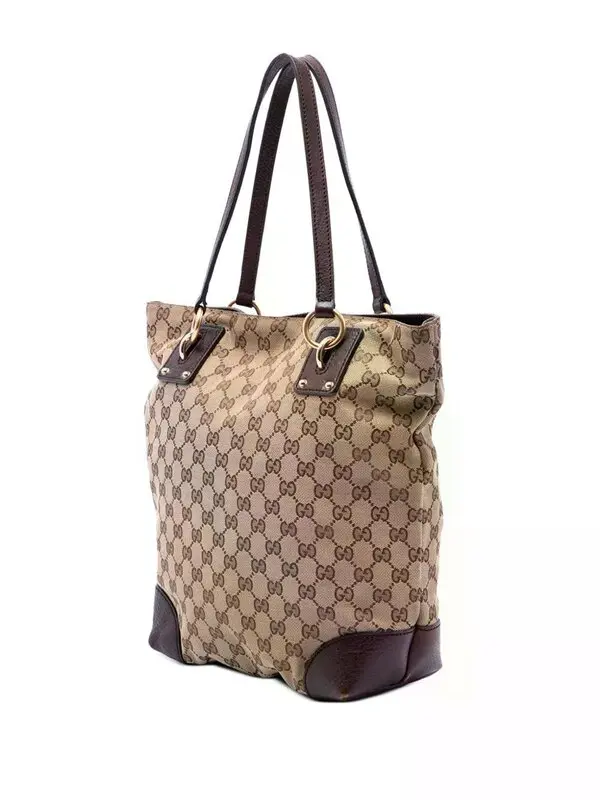 Gucci 2016-2026 Gg Canvas Gg Charm Tote Bag
