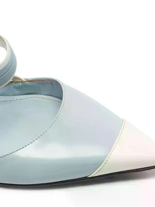 Prada Pointed Toe Slingback Pumps