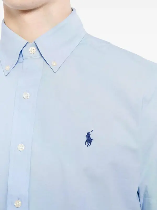 Polo Ralph Lauren Embroidered-logo Short-sleeve Shirt