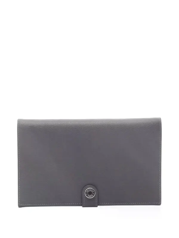 Hermès Large R.m.s Tutanman Grimeyer Wallet - Grey