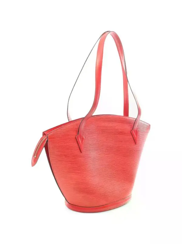 LOUIS VUITTON 1995 Saint-jacques Epi Leather Tote Bag - Red