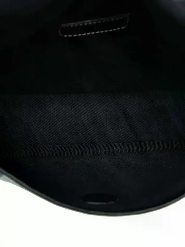 Loewe 2003 Anagram Canvas Flap Crossbody Bag