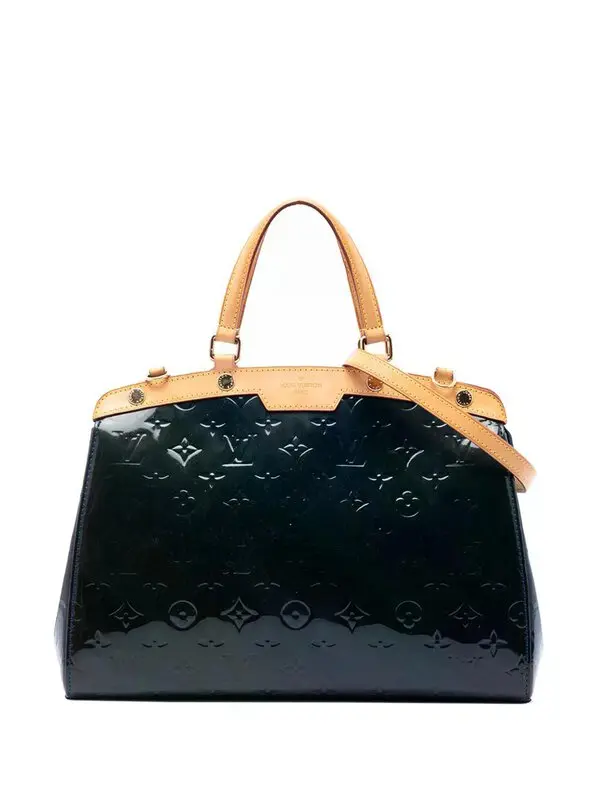 LOUIS VUITTON 2013 Monogram Vernis Brea Mm Satchel