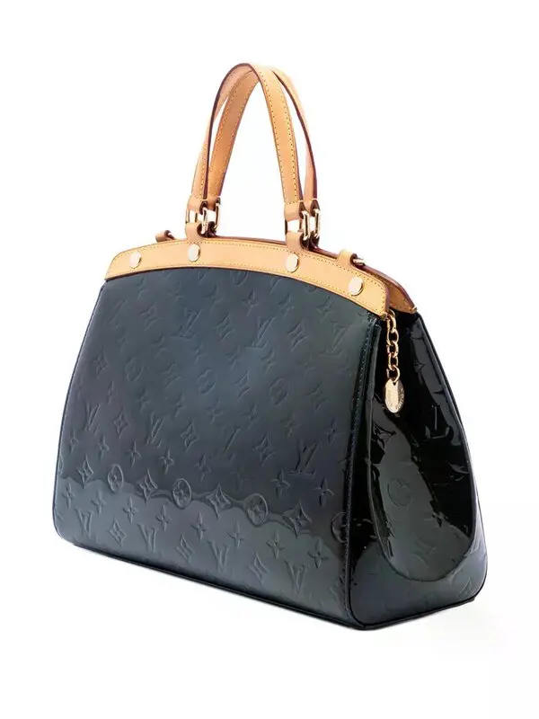 LOUIS VUITTON 2013 Monogram Vernis Brea Mm Satchel