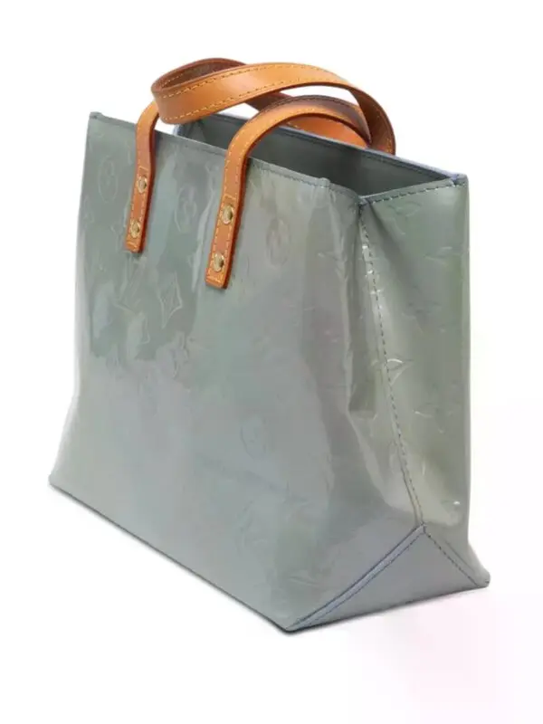 LOUIS VUITTON 2003 Monogram Vernis Reade Pm Handbag - Blue