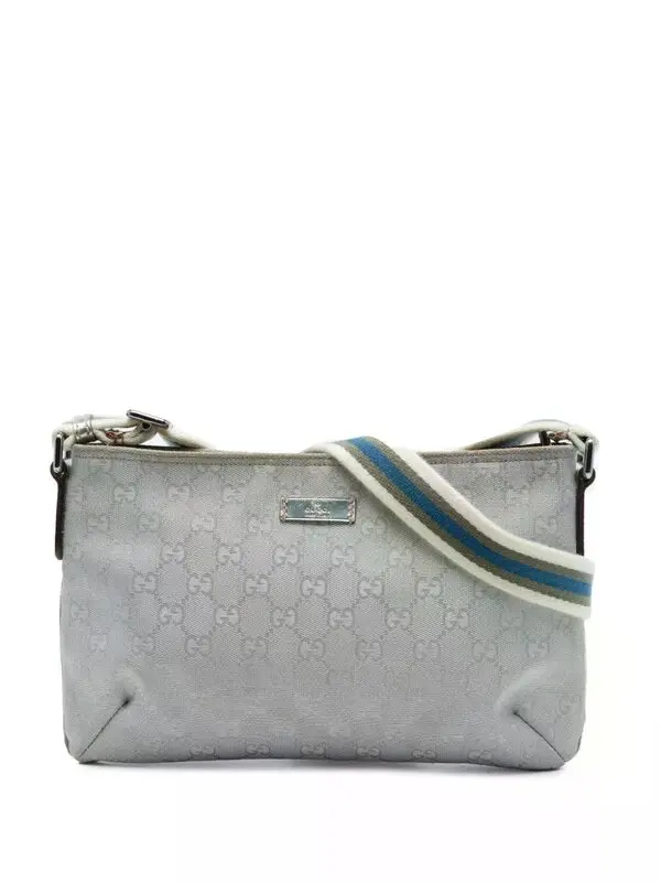 Gucci 2016-2026 Gg Canvas Web Crossbody Bag