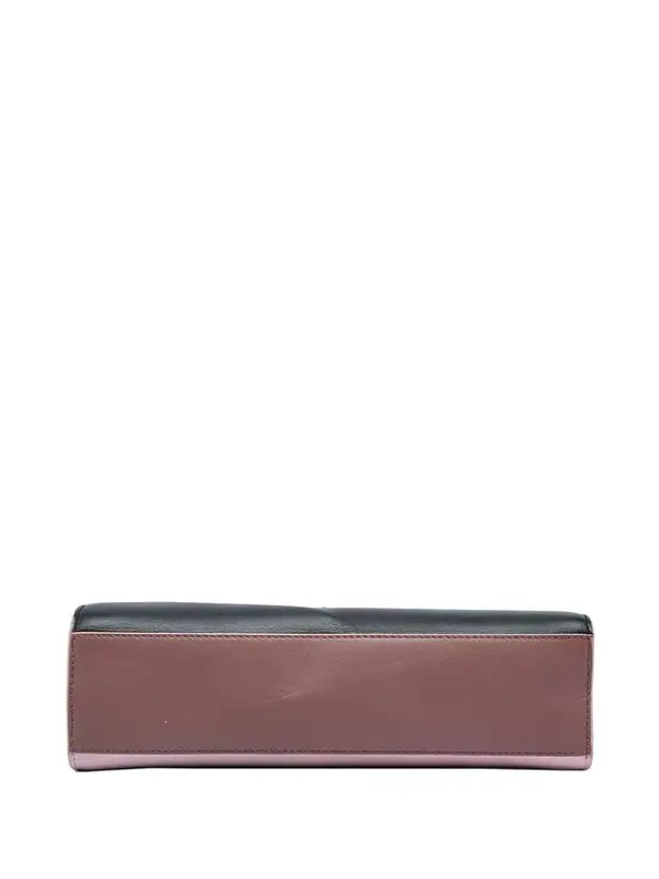 Dior 2016 Mini Tricolor Leather Diorever Top Handle Bag Satchel - Multicolour