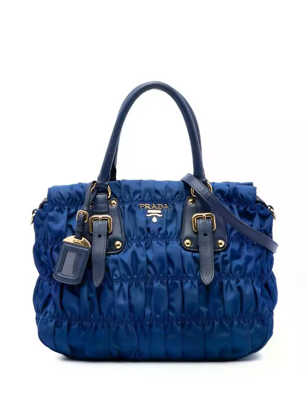 Prada 2000-2013 Tessuto Gaufre Satchel
