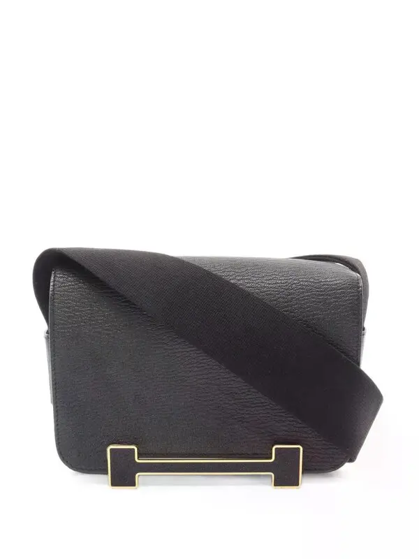 Hermès Geta Leather Shoulder Bag