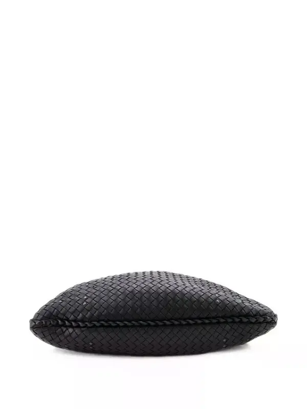 Bottega Veneta Veneta Intrecciato Nappa Large Hobo Bag - Black