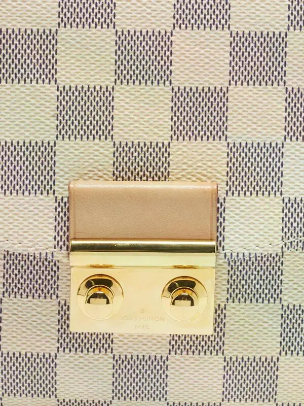 LOUIS VUITTON Croisette Damier Azur Patterned Shoulder Bag