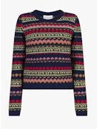 Dries Van Noten Jacquard Wool Crewneck Sweater - Multicolor