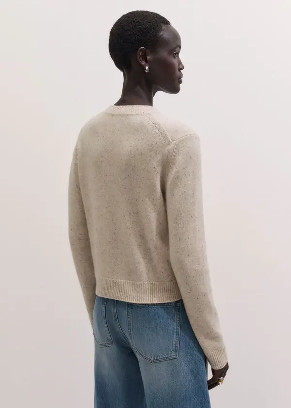 ME+EM Relaxed Crop Sweater