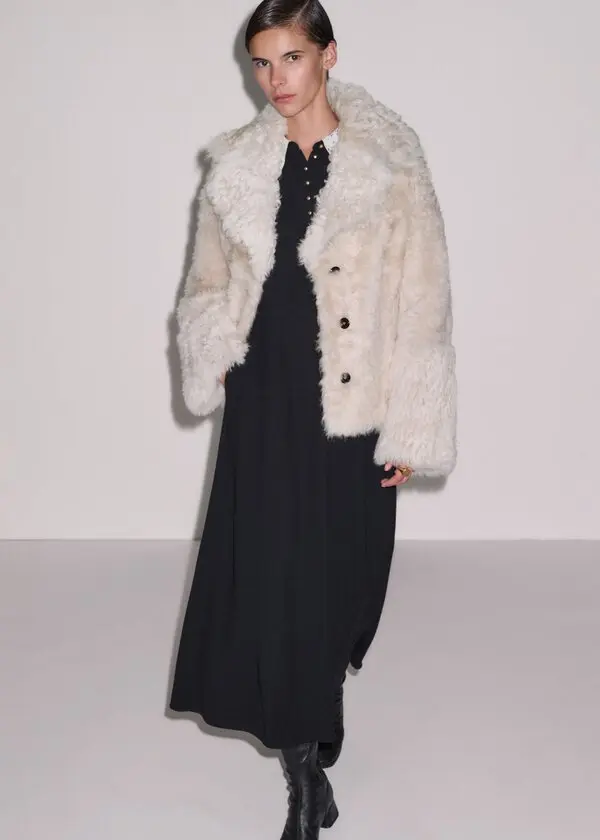 ME+EM Lace Collar Am-pm Maxi Dress