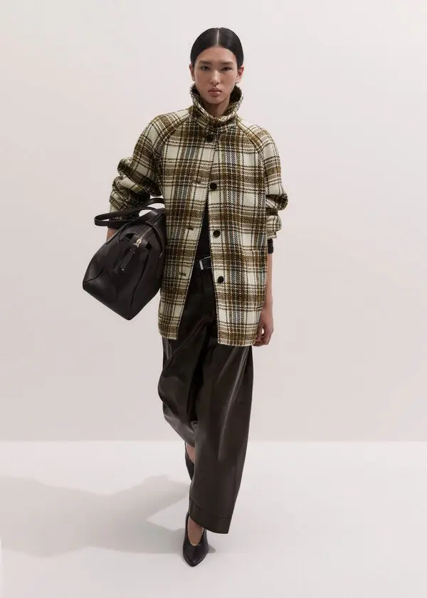 ME+EM Short Cocoon Coat