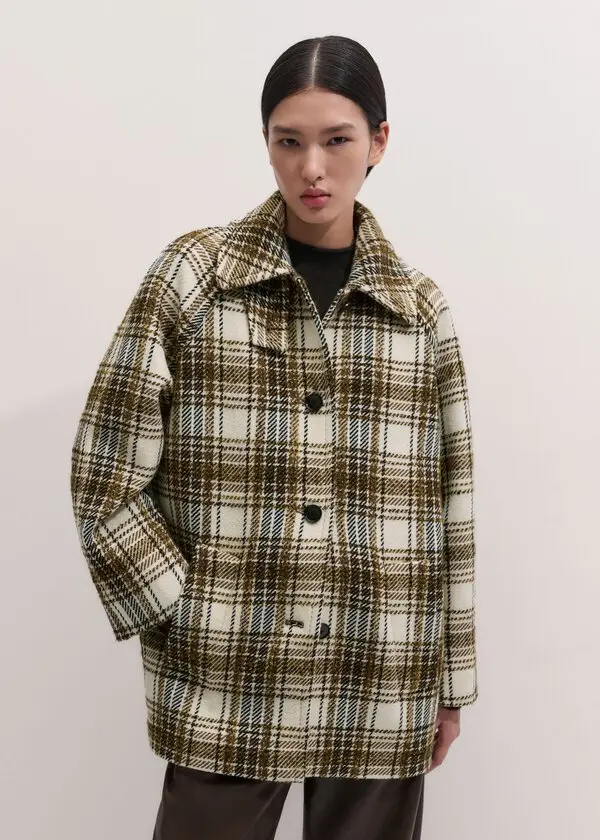 ME+EM Short Cocoon Coat