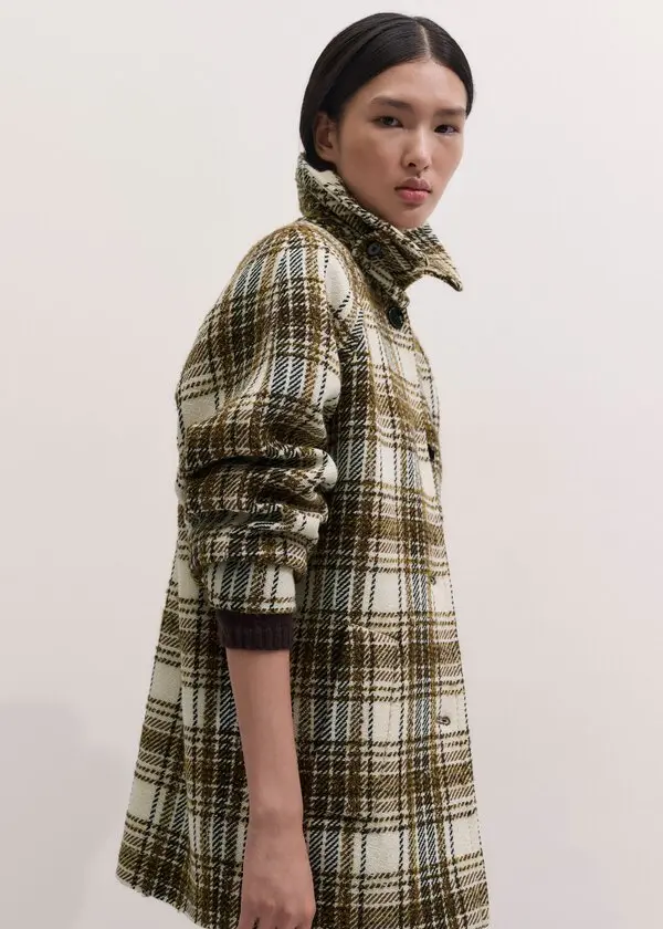 ME+EM Short Cocoon Coat