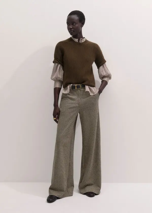ME+EM Houndstooth Pant
