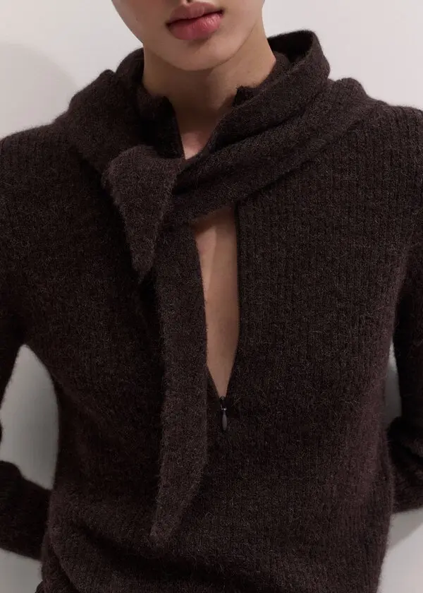 ME+EM Straight Sweater + Scarf