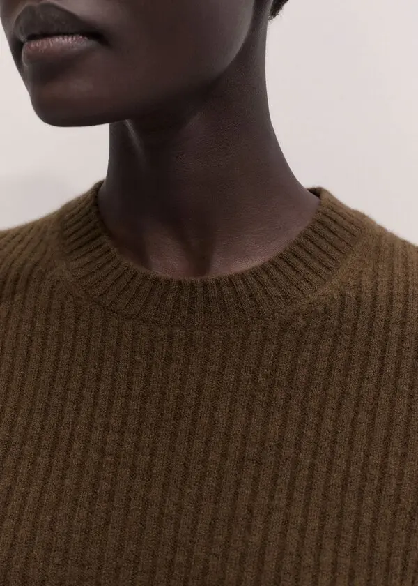 ME+EM Merino Rib Straight Knit Tee