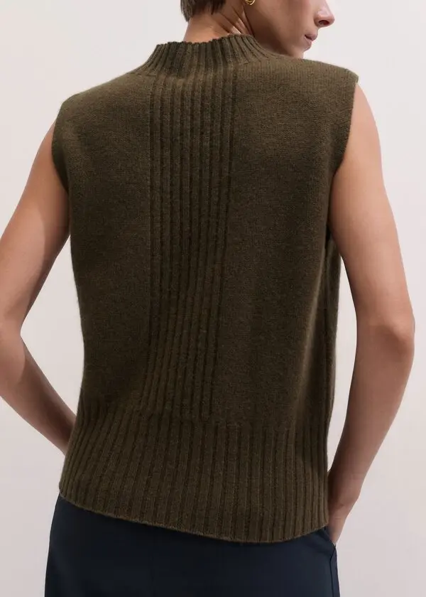 ME+EM Merino Straight Knit Vest