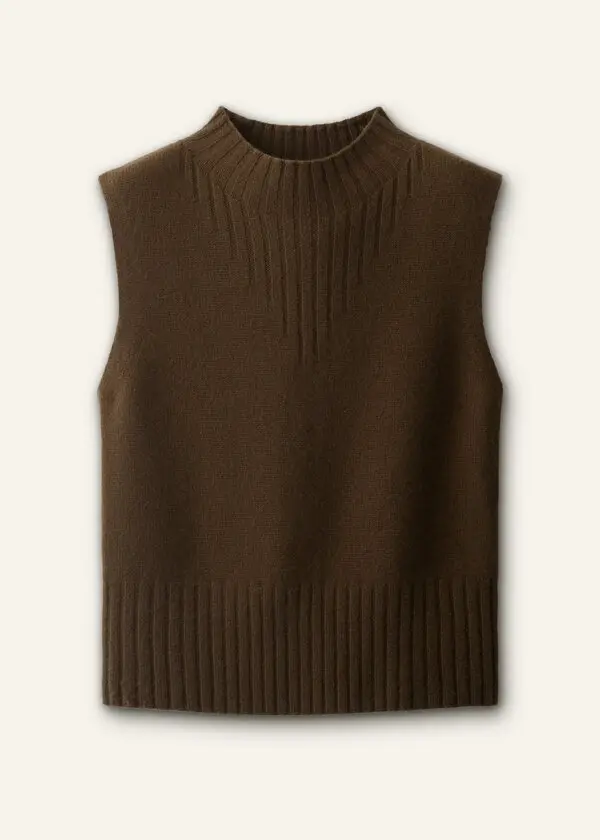 ME+EM Merino Straight Knit Vest