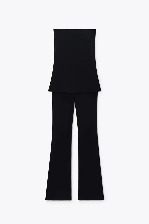 Alexander Wang Strapless Corset Jumpsuit - Black