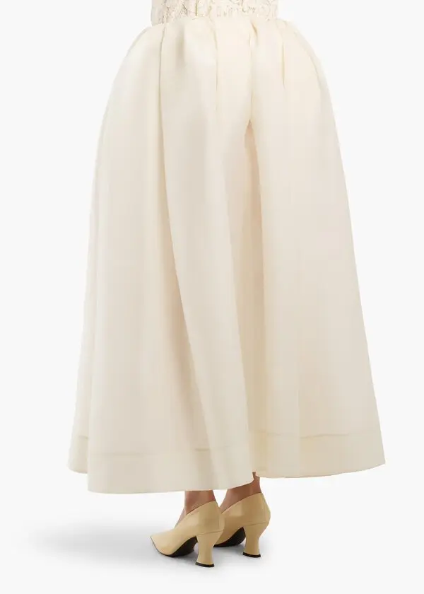Khaite Adara Skirt - Cream