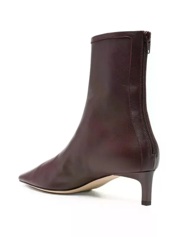 Dear Frances Pointed-toe Kitten-heel Ankle Boots