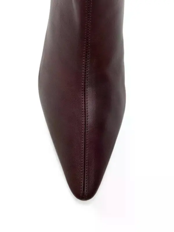 Dear Frances Pointed-toe Kitten-heel Ankle Boots