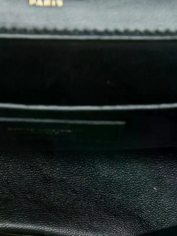 Saint Laurent 2018 Small Chevron Lambskin Monogram Sulpice Bag Crossbody Bag