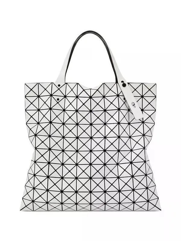 Issey Miyake Geometric-panel Tote Bag - Grey