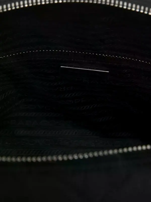 Prada 2013-2026 Impuntu Tessuto Chain Tote Bag - Black