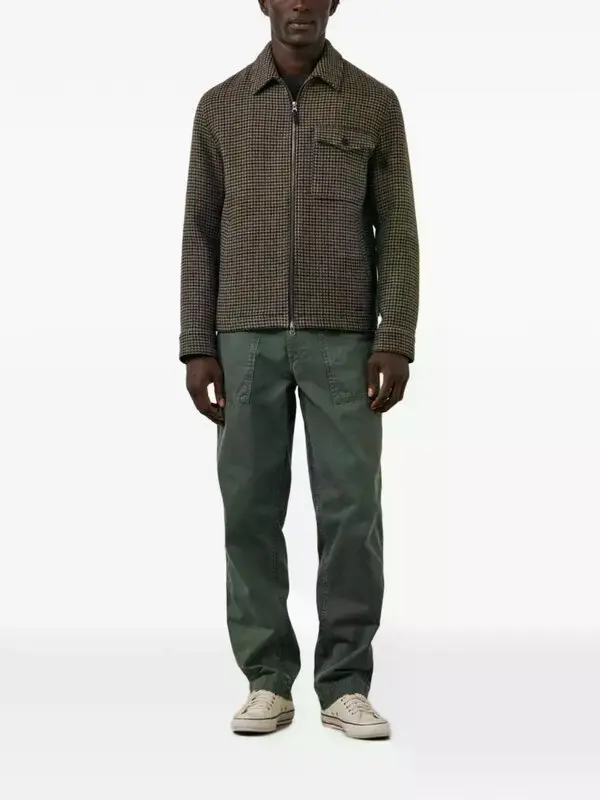 Hartford Dandy Houndstooth-pattern Jacket