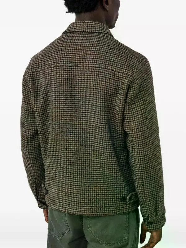 Hartford Dandy Houndstooth-pattern Jacket