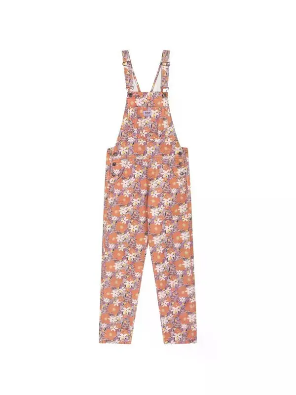 FAVORITE PEOPLE Fairground Floral-print Overalls