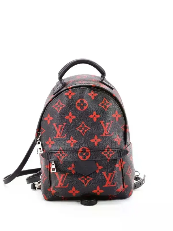 LOUIS VUITTON Palm Springs Limited Edition Monogram Infrarouge Mini Backpack