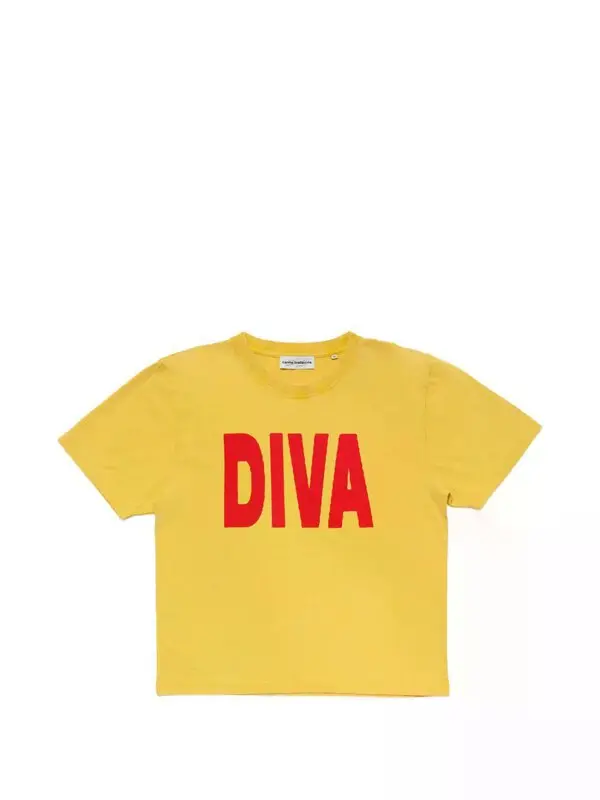 CARNE BOLLENTE Diva Slogan-print T-shirt