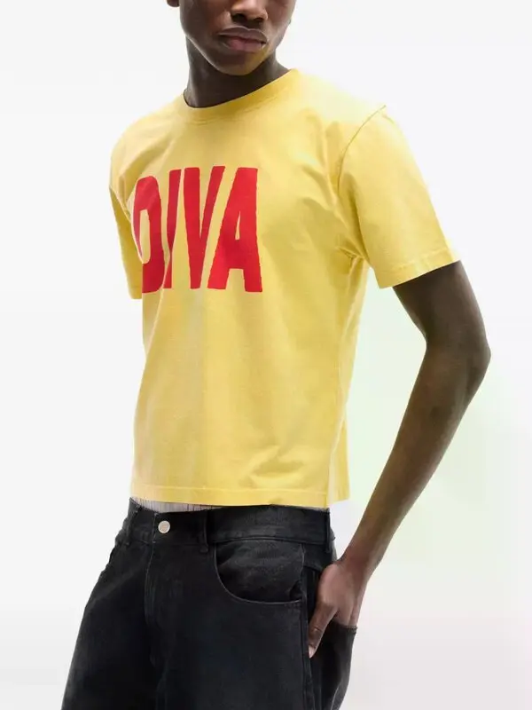 CARNE BOLLENTE Diva Slogan-print T-shirt
