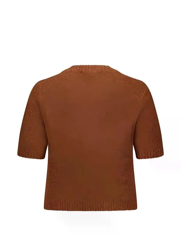 BETTY & CO Short-sleeved Knit Sweater