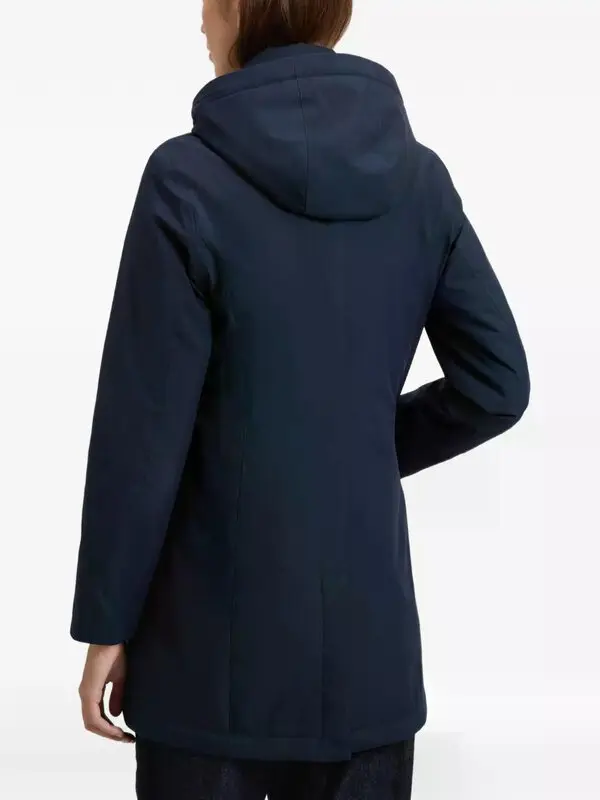 Woolrich Removable-hood Coat