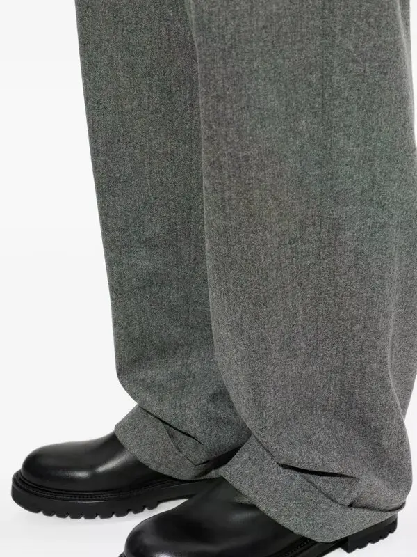 Giorgio Armani Leather Chelsea Boots
