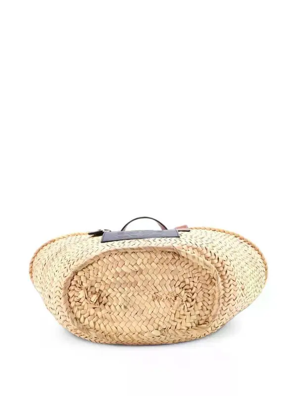 Loewe Basket Raffia Medium Tote Bag