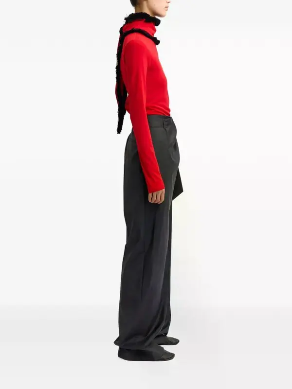 16Arlington Jori Fringe-trimmed Top