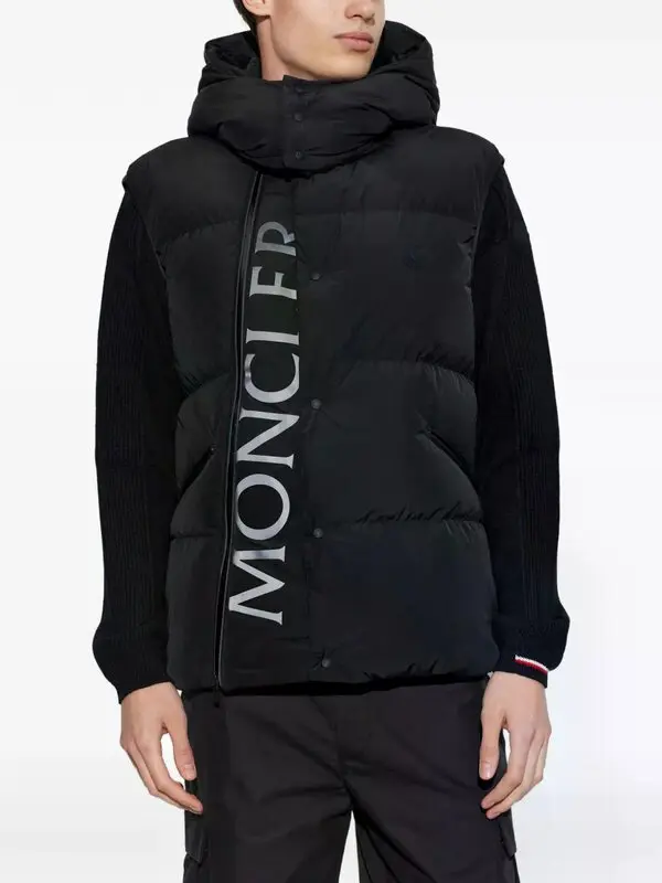Moncler Aeclaire Logo-print Gilet