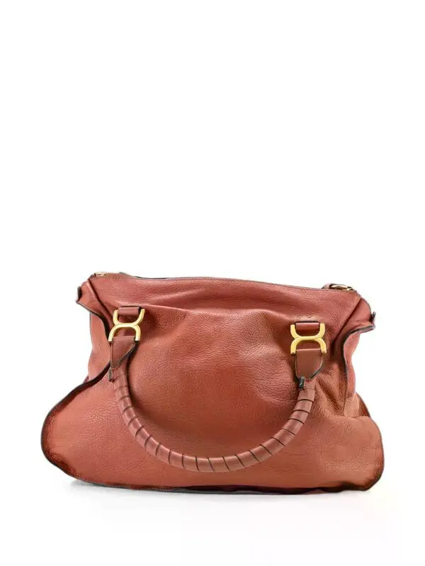 Chloé Marcie Leather Large Shoulder Bag